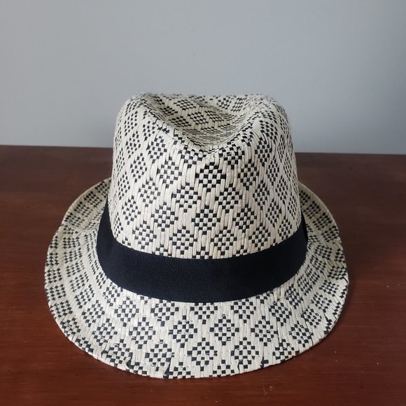 100% Paper | Accessories | 0 Paper Fedora Hat With Black Ribbon | Poshmark